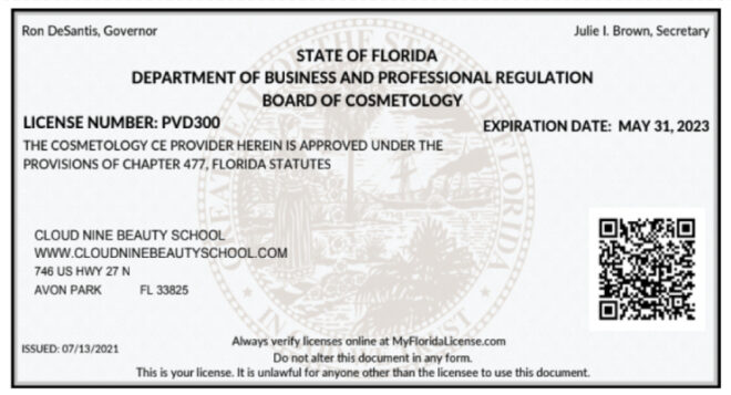 Welcome - 10 Hr CE Cosmetology for DBPR Florida